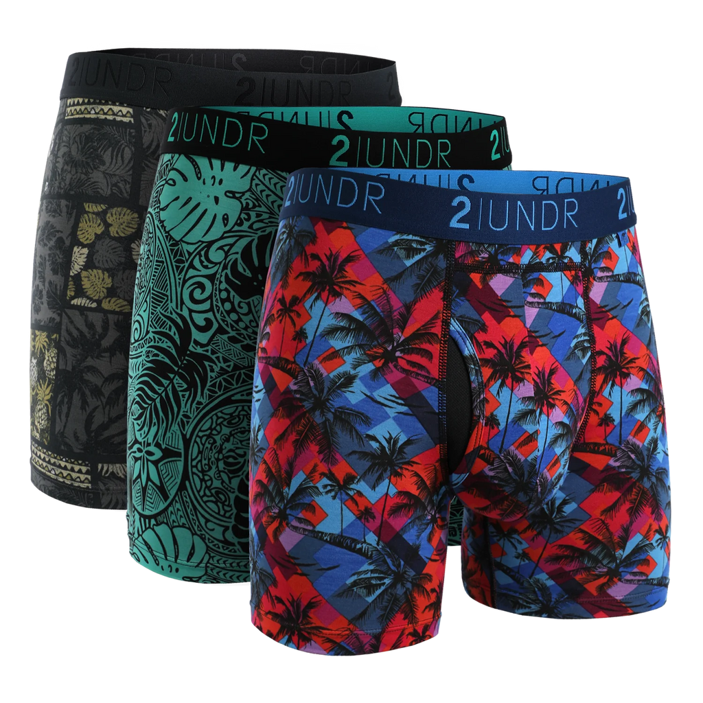 Pack 3 boxers Swing Shift Tonga/Somoa/Fiji | 2Undr – Mesbobettes