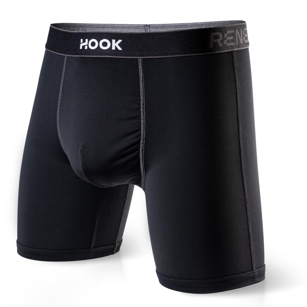 Renew Boxer Brief : Black| Hook Underwear – Mesbobettes