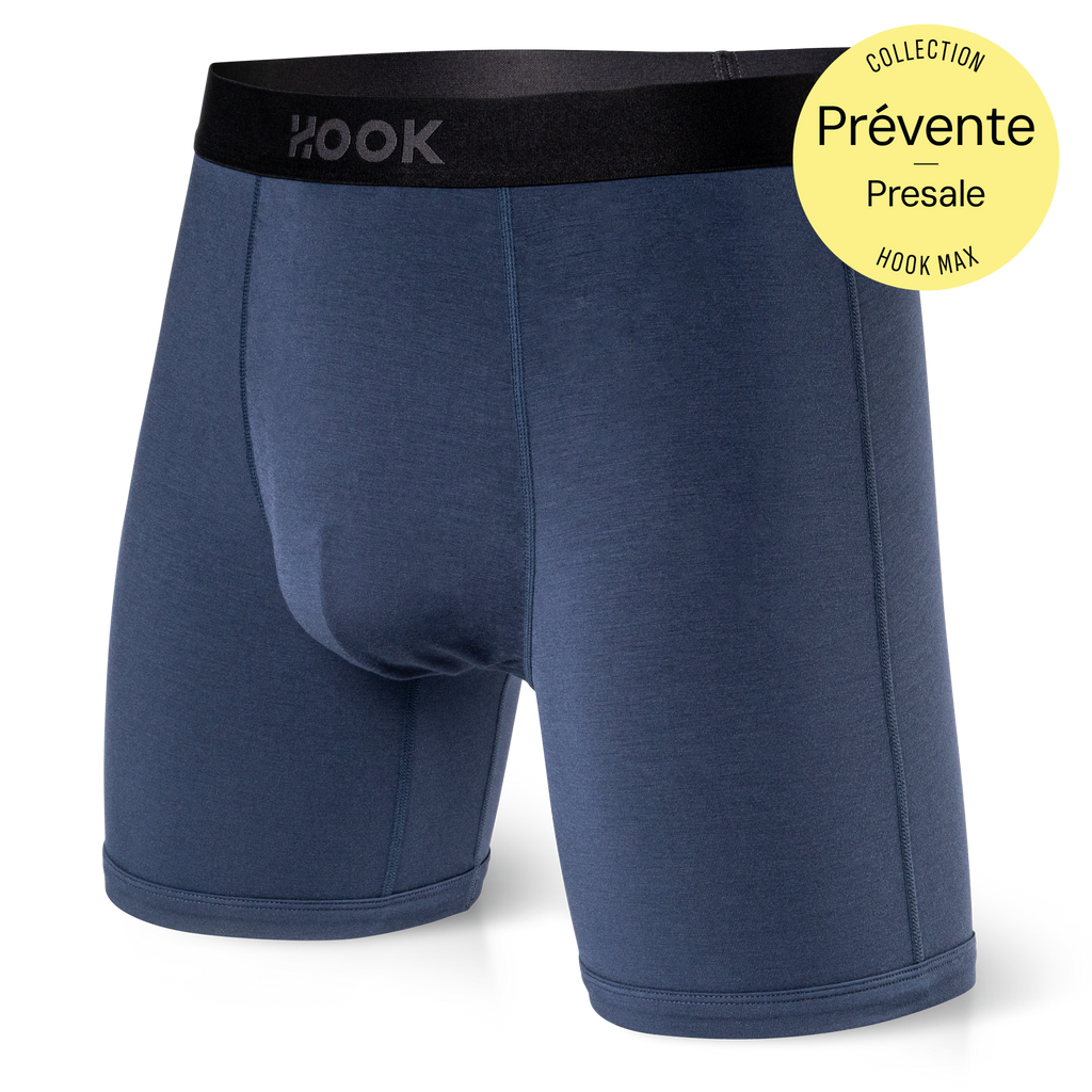 Boxer Max : Bleu Nautique | Hook Underwear – Mesbobettes