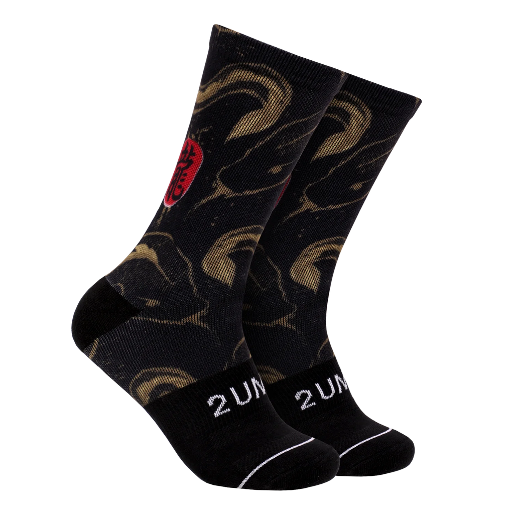 Pair of Flex Printed Blue Storm Socks | 2Undr – Mesbobettes