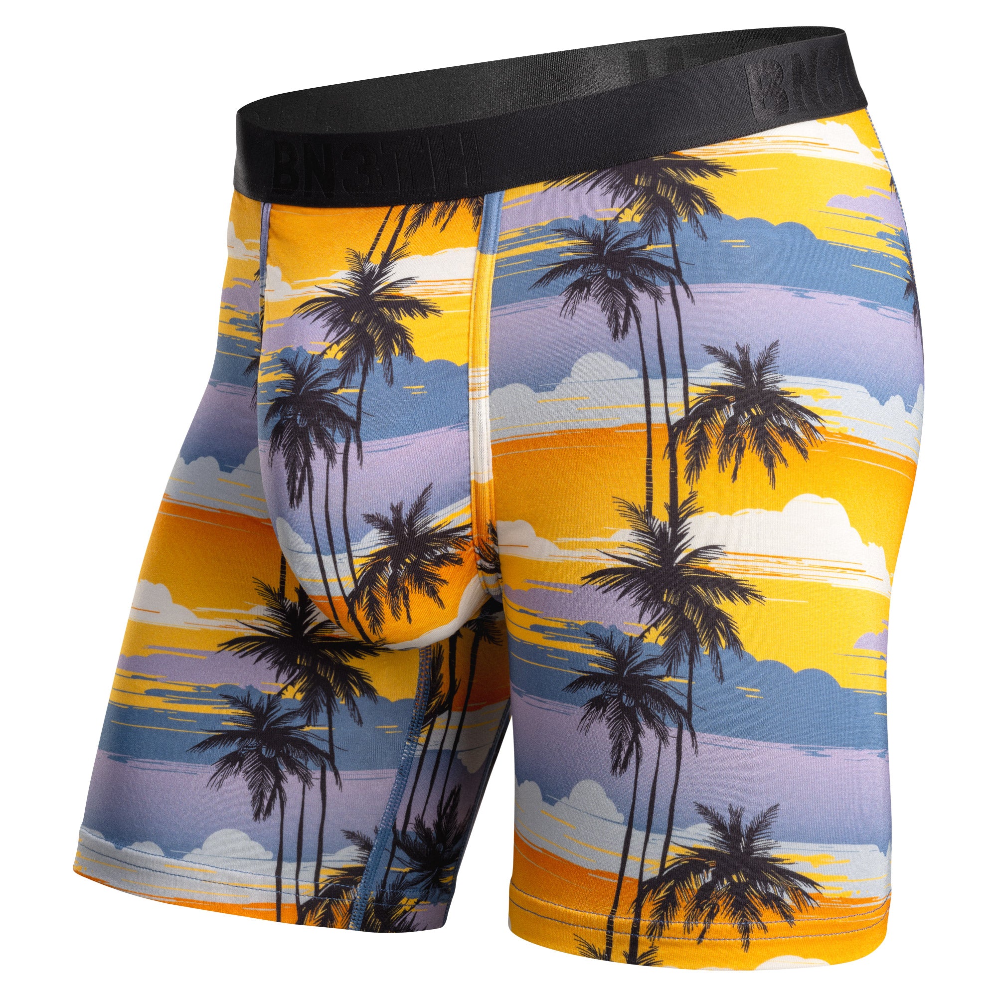 Boxer Classic PALM TREE HORIZON-MIMOSA avec FLY | Bn3th – Mesbobettes