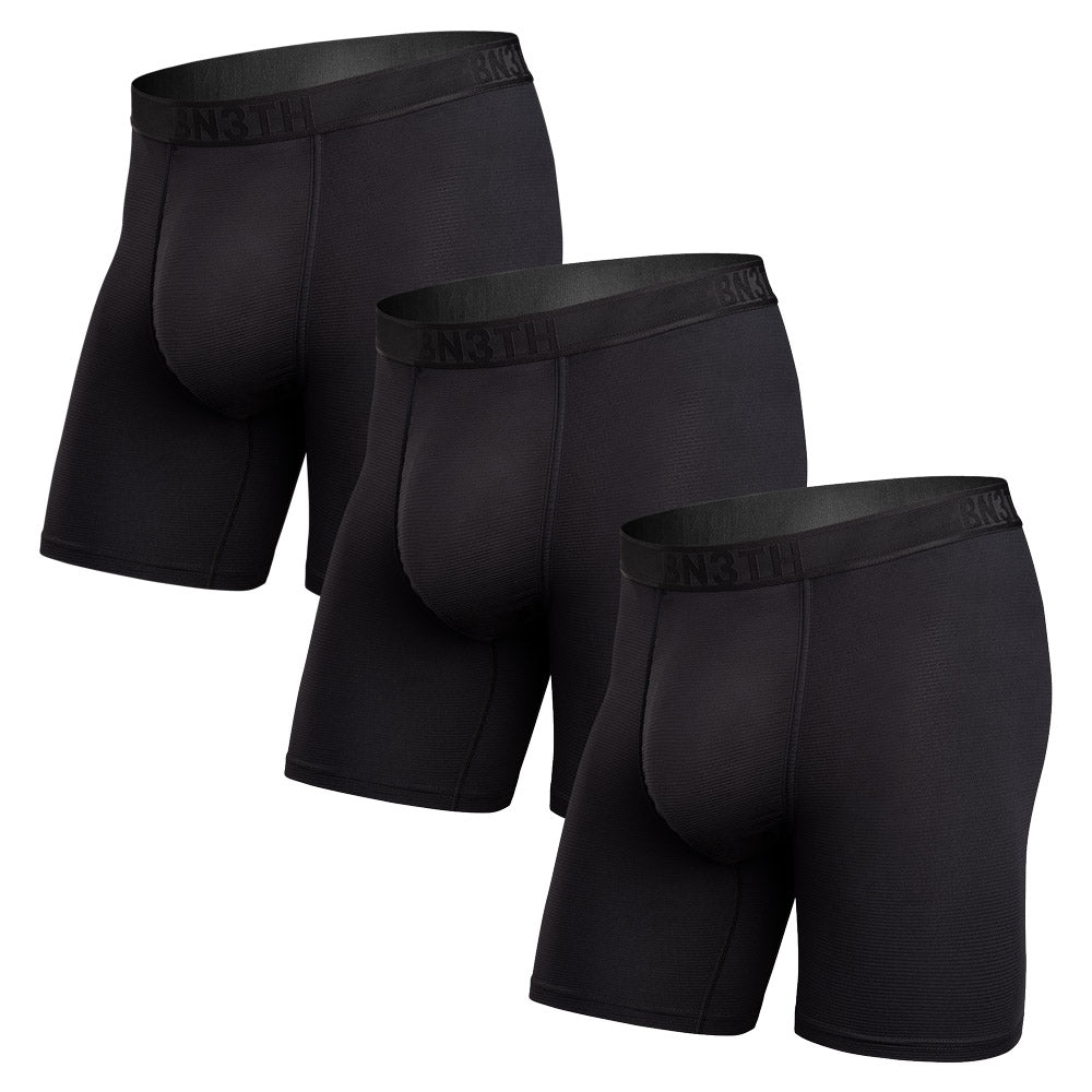 Pack de 3 Boxers PRO FLEX Noir | Bn3th – Mesbobettes