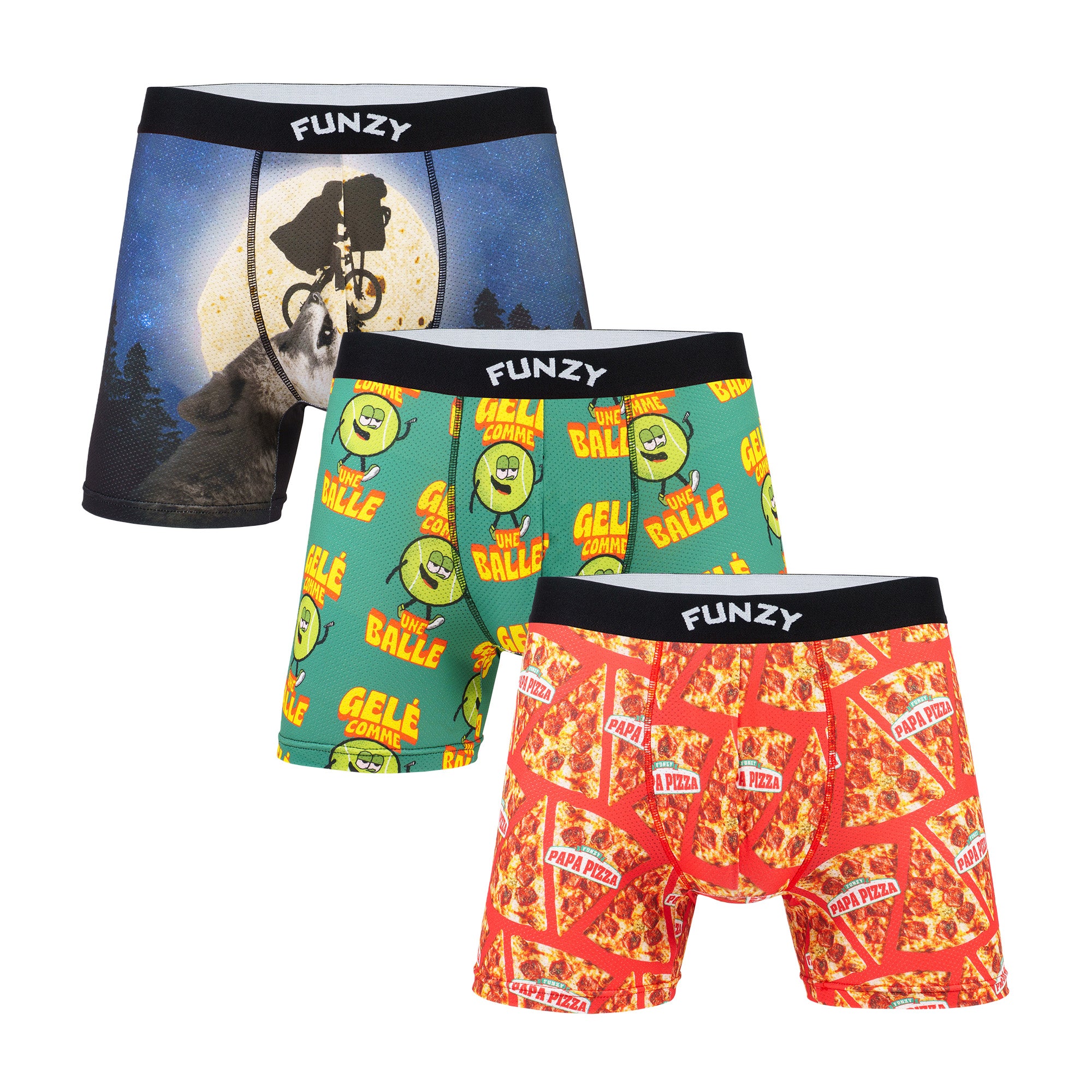 Funzy Underwear | Boxers à motifs amusants | Mesbobettes.ca
